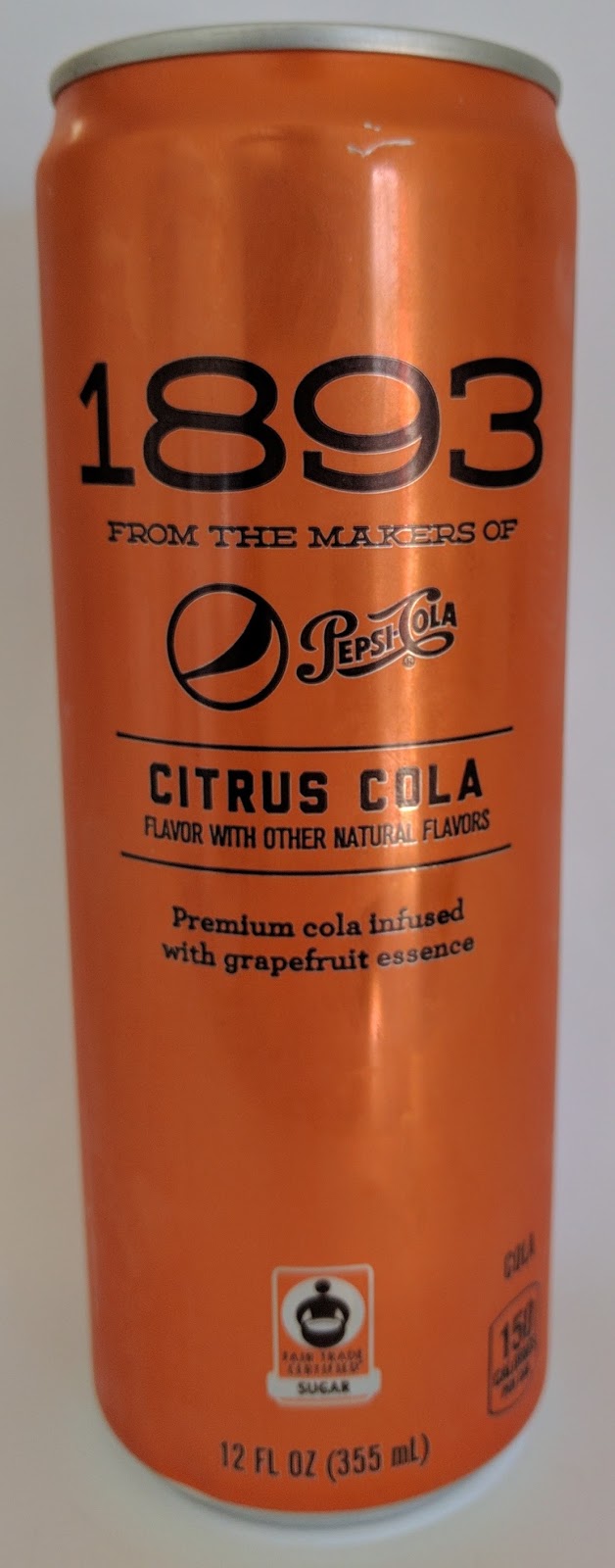 Kola King: Pepsi 1893 Citrus Cola Review