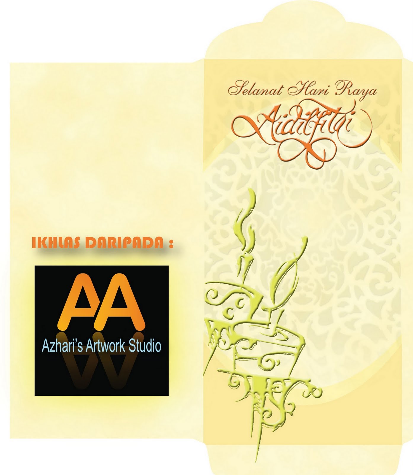 Azhari's Artwork: SAMPUL DUIT RAYA PRE-DESIGN