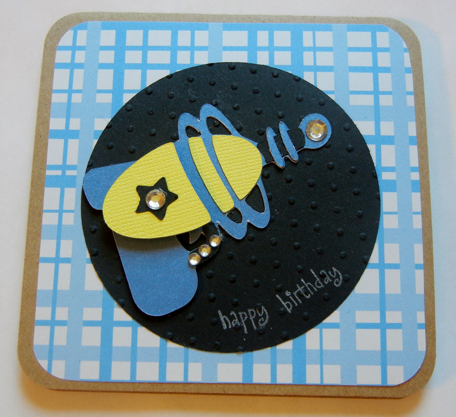 In Love with PAPER!!: Boy Birthday Card