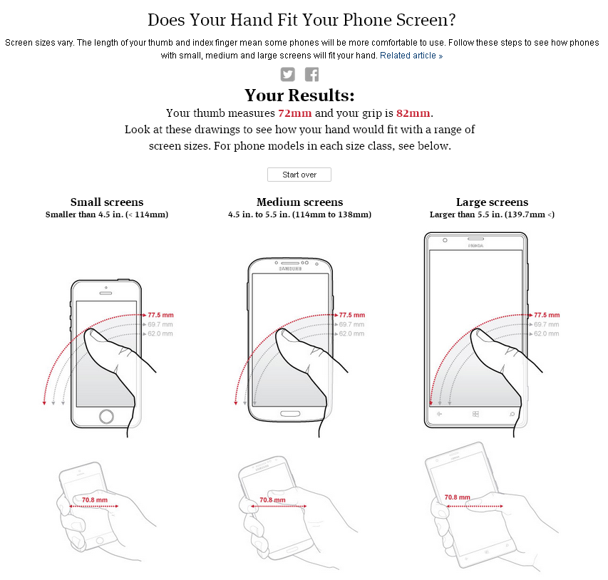 Picking the right phone size for you