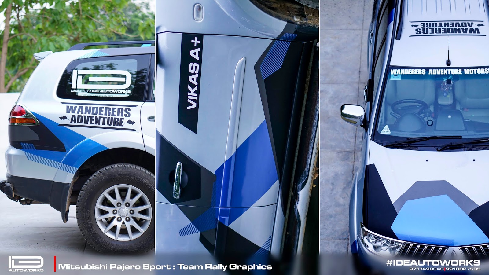 Rally Team Livery: Mitsubishi Pajero Sport | IDE Autoworks