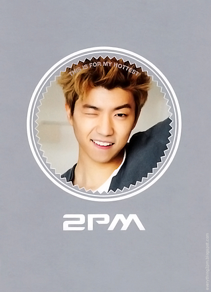 Everything About 2PM: [Poster] 2PM Card Sunday Morning Series - Wooyoung