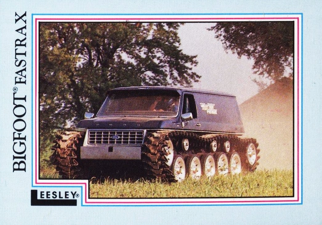 Cardboard History : Set Profile - 1988 Leesley Bigfoot