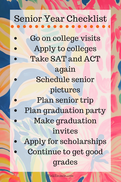 Senior Year Checklist