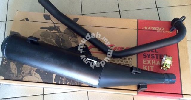 APIDO Racing Exhaust Standard Chamber FZ150i 28mm ~ PALEX MOTOR PARTS ...