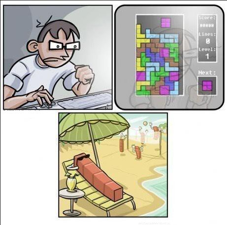 Tetris ~ Funny Shot