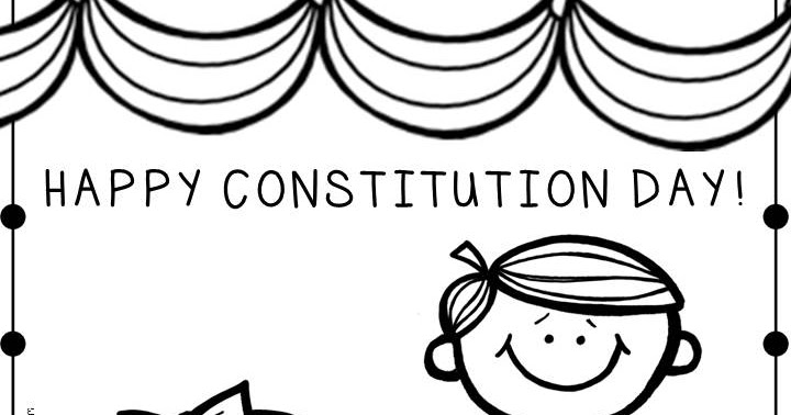 Kindergarten Constitution Day Coloring Pages Sketch Coloring Page
