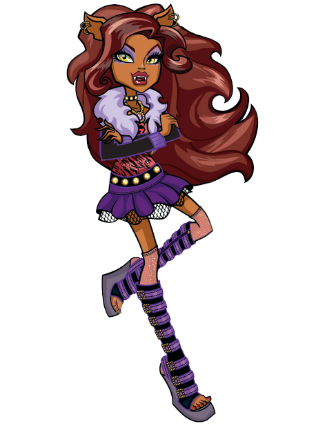 Monster High Artworks/PNG: PNGs da Clawdeen