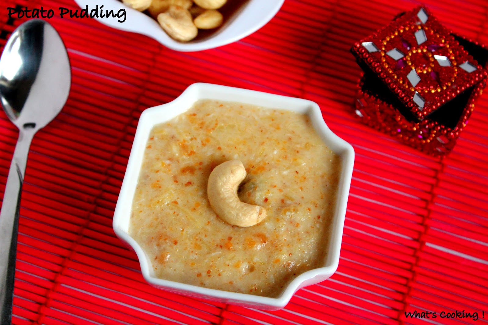 The Noisy Kitchen : Potato Pudding