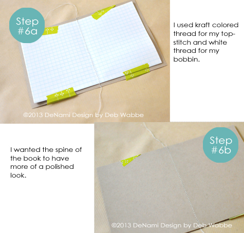 DeNami Design Blog: DIY Notebook Tutorial by Deb