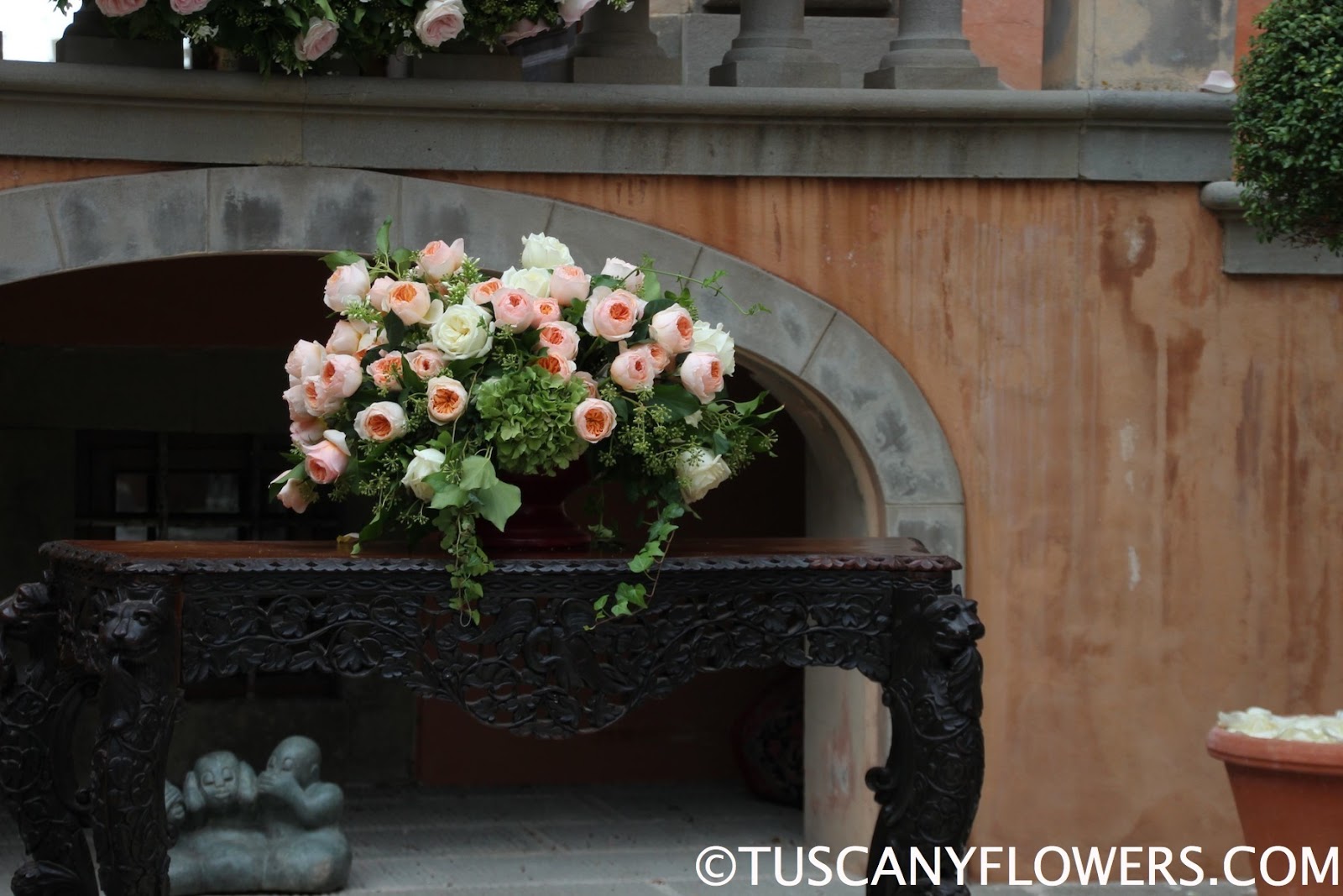 TUSCANY FLOWERS FLORENCE: Beautiful Tuscan Style Wedding