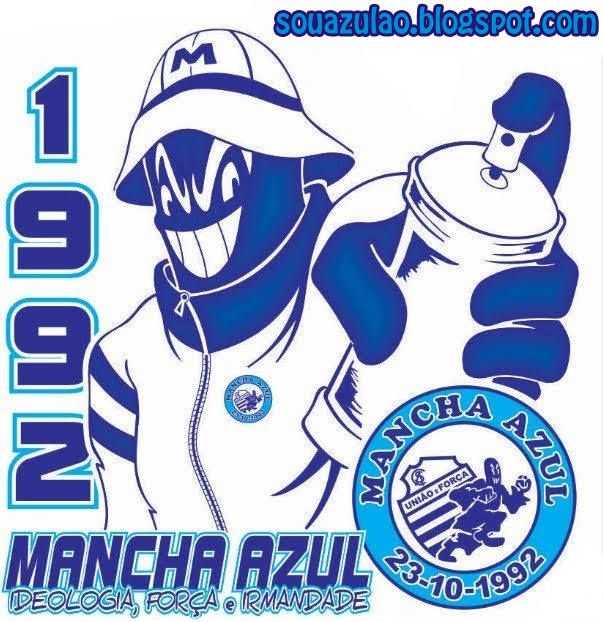 Sou Azulão: Mancha Azul: Ideologia, Força e Irmandade 1992
