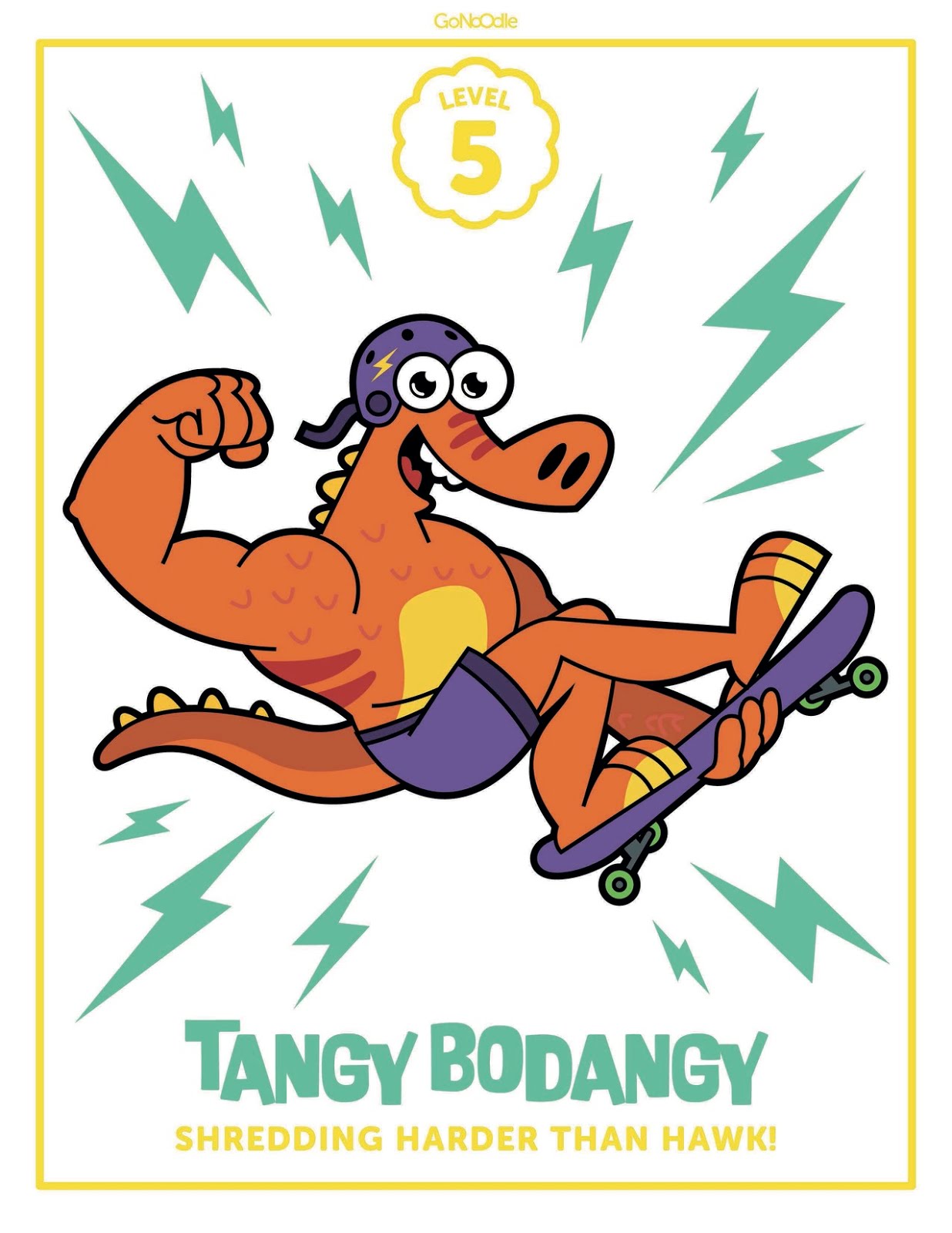 Ms. Davis's Class Blog: Our First GoNoodle! Champ!