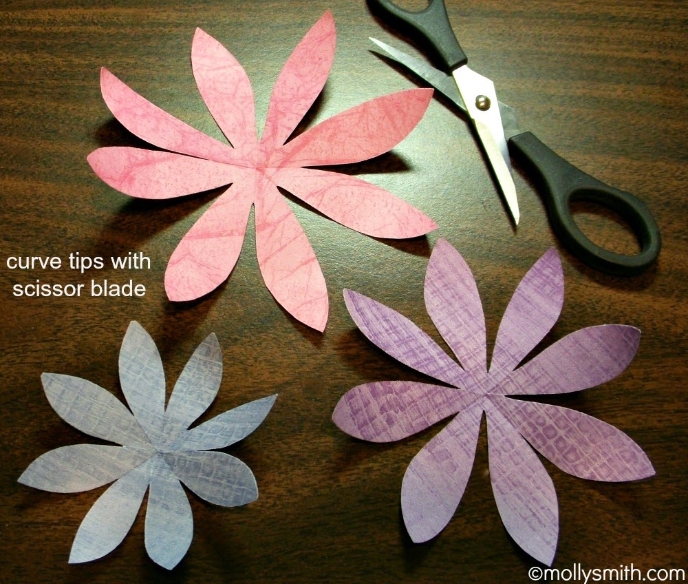 Molly Smith: Handmade Layered Paper Flowers