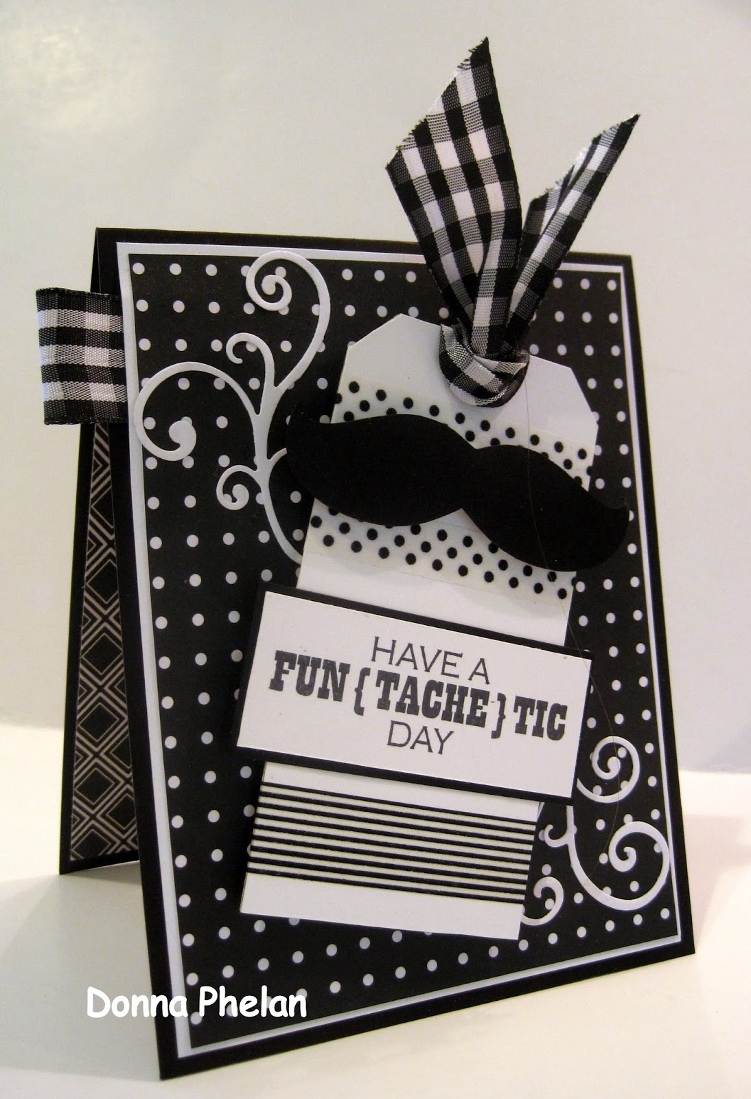 Crafting By The Beach: Have A Fun {Tache}Tic Day