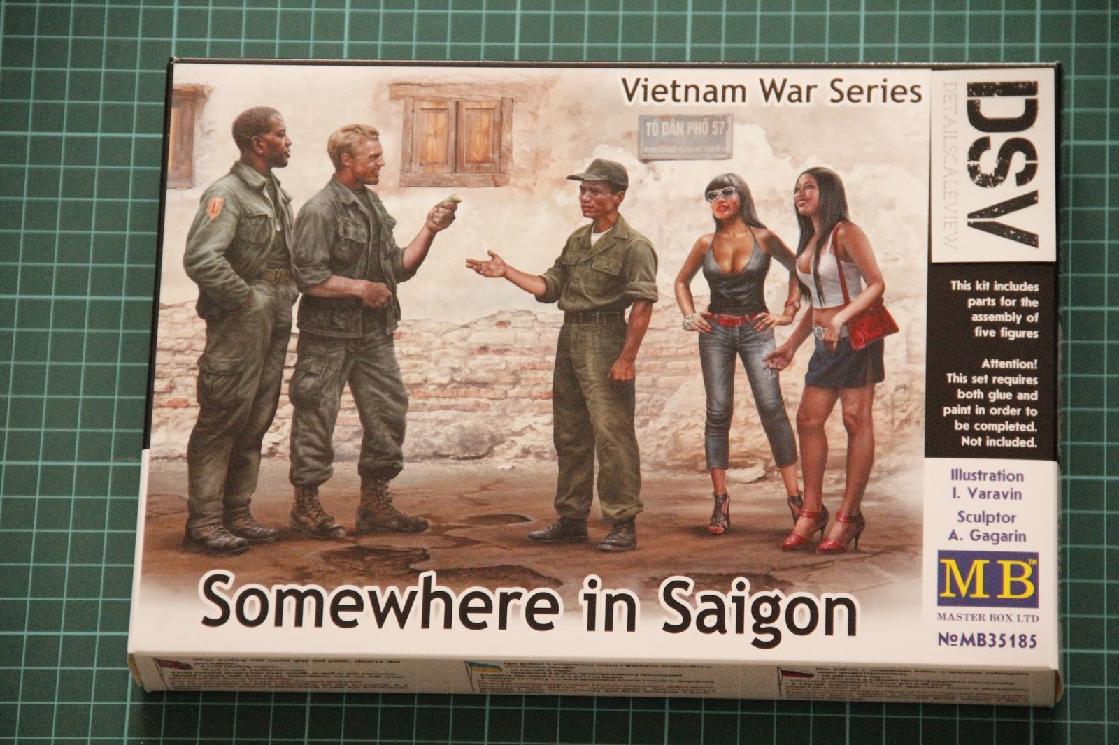 Master Box 1/35 Somewhere in Saigon (MB35185) - DetailScaleView