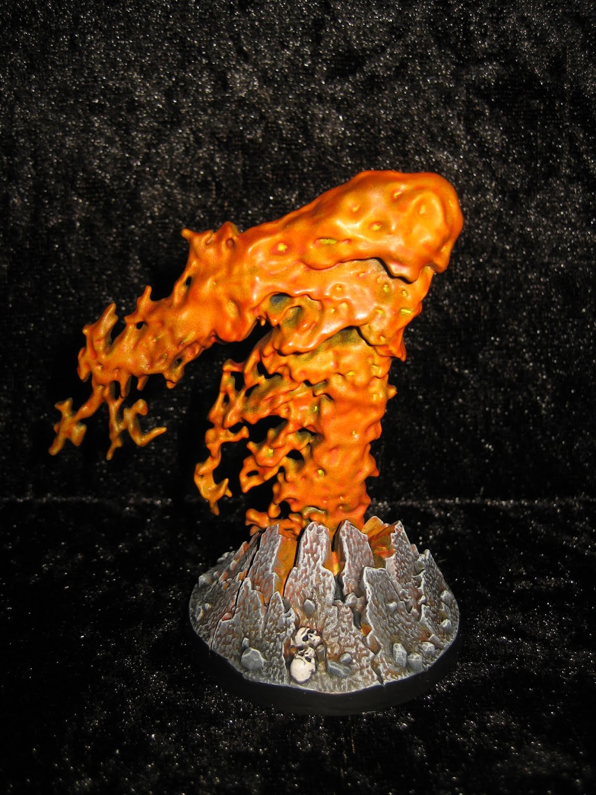 Making miniatures with Mario: Fyreslayers : Endless Spells finished