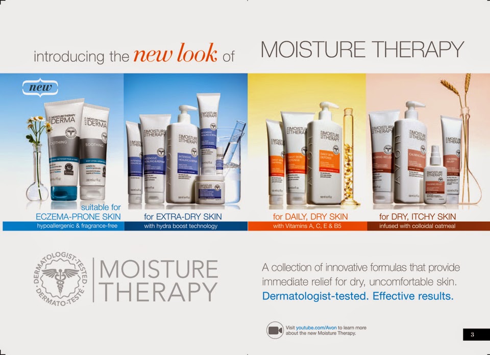 New Avon Moisture Therapy | Derma Soothing - Beauty With Mary