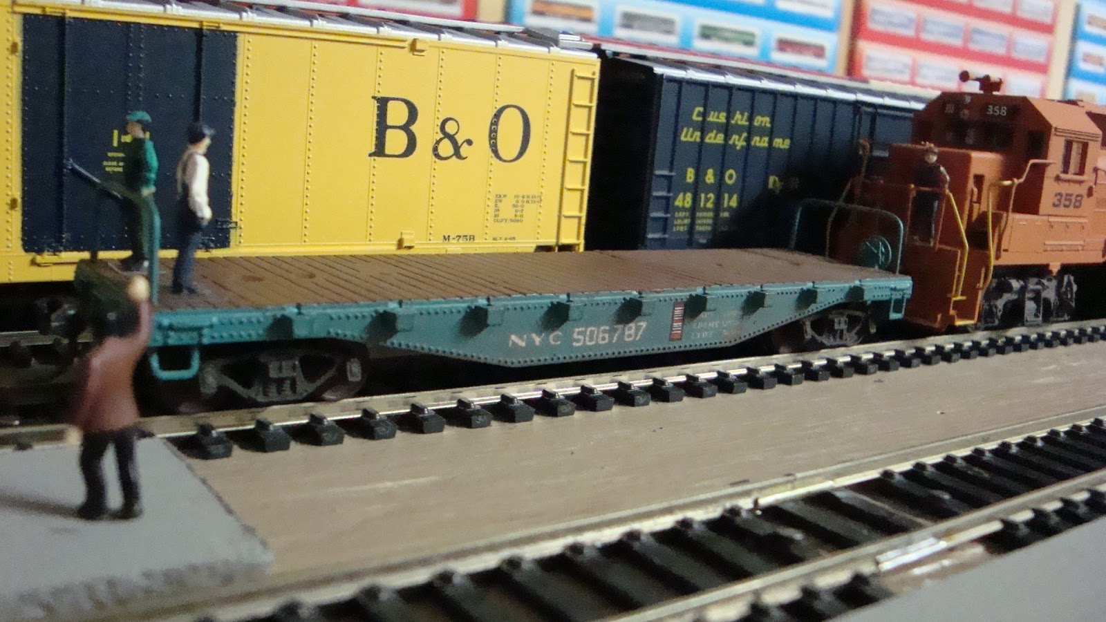 New York Central Train Layout: A.P.R.R. Boxcar Project