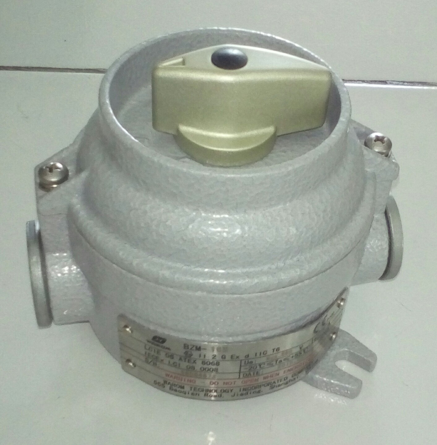 Electrical Explosion Proof : Jual Selector Switch Explosion Proof ...