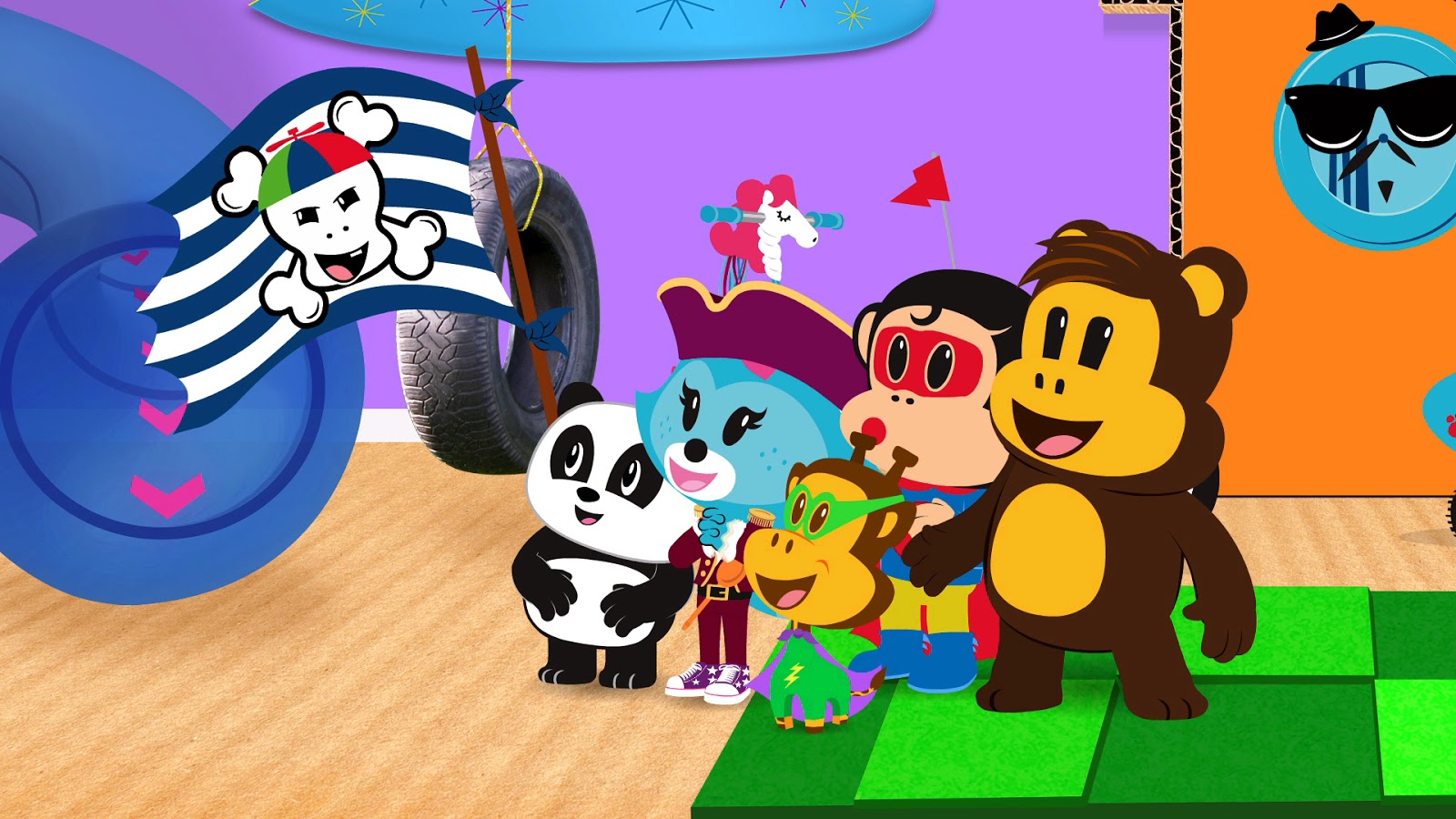 A Lucky Ladybug: Julius Jr. Pirates and Superheroes DVD Review and # ...