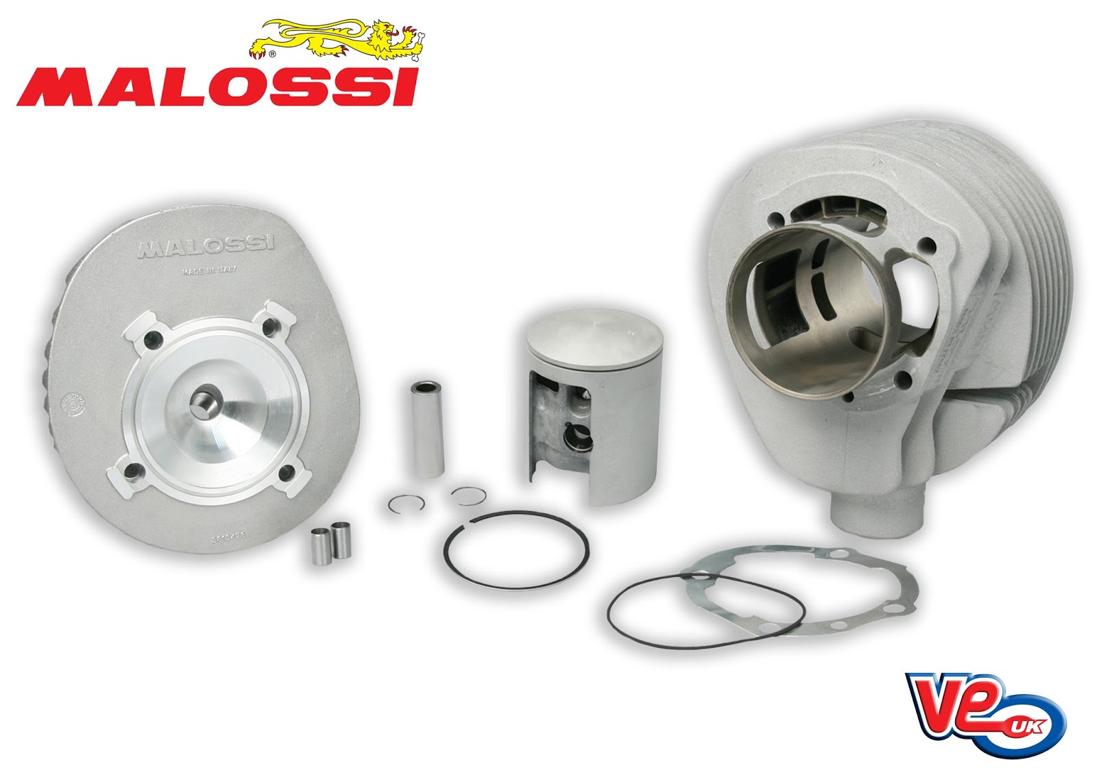VE Scooter Spares: Malossi Vespa PX 200 225cc Cylinder Kit