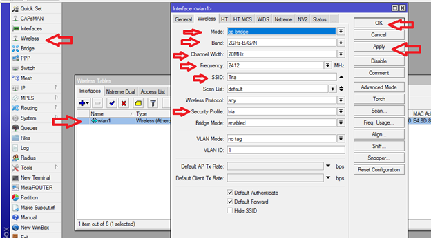 Membangun AP Bridge Dan Station Bridge Pada Router Mikrotik - Cinta ...