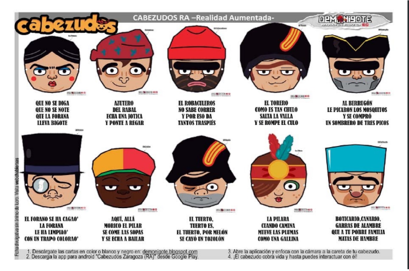 3º DE PRIMARIA: NUESTROS ALUMNOS CONOCEN Y JUEGAN A LOS CABEZUDOS DE ...