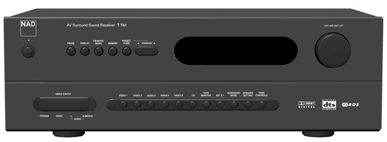 Hi-Fi Service Manual: NAD T 742 AV Surround Sound Receiver