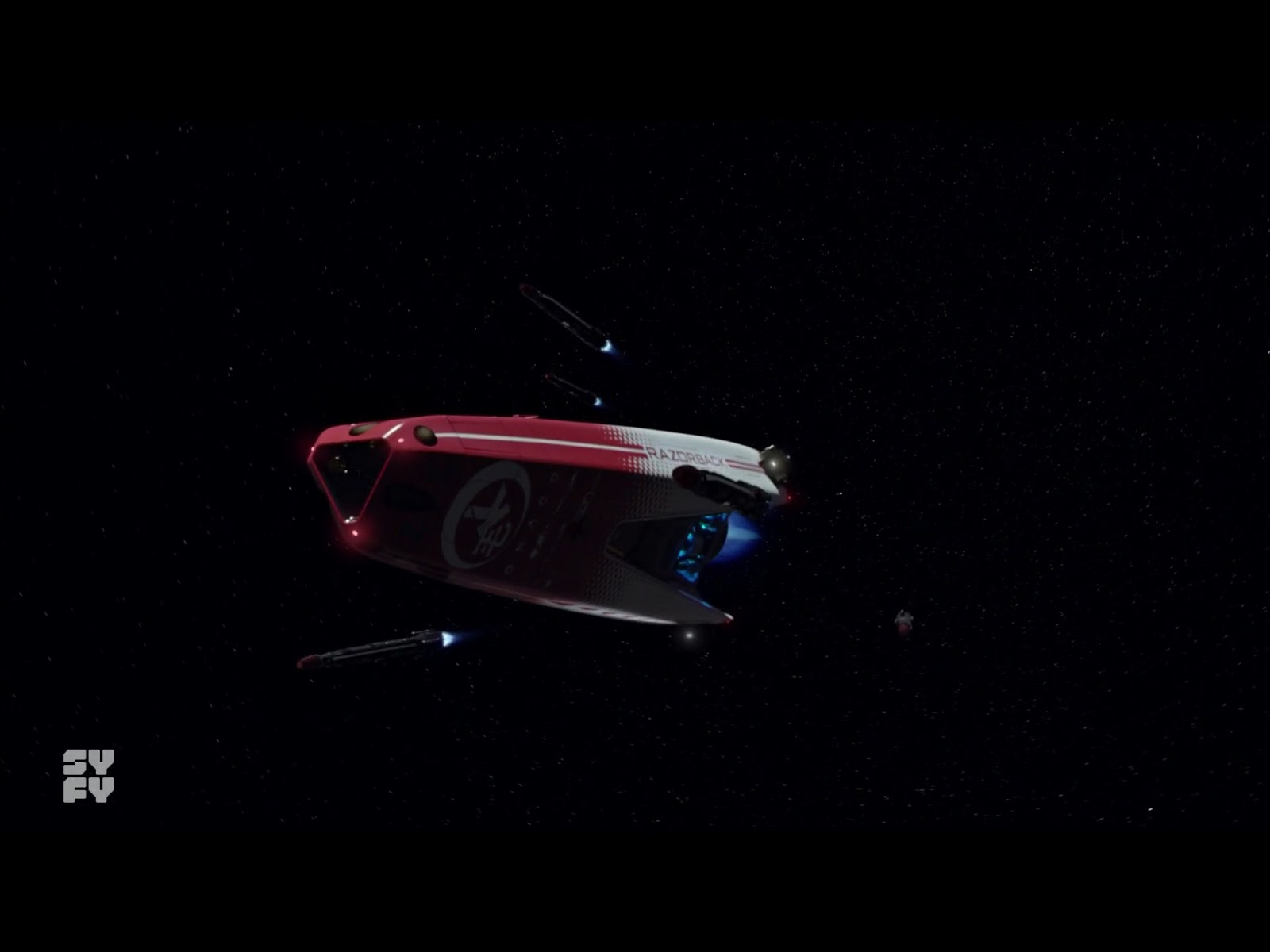 Super Punch: The Razorback (racing ship from The Expanse)