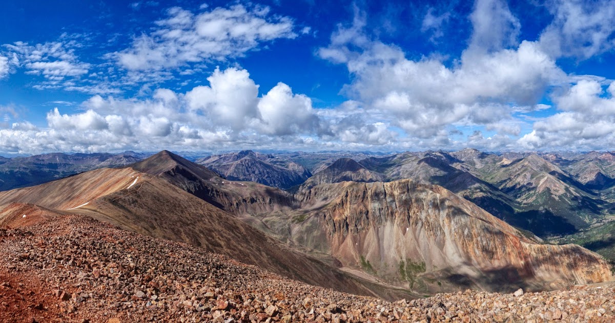 Earthline: The American West: Redcloud Peak, 14,034'; Sunshine Peak, 14,001'; Sundog, 13,432'
