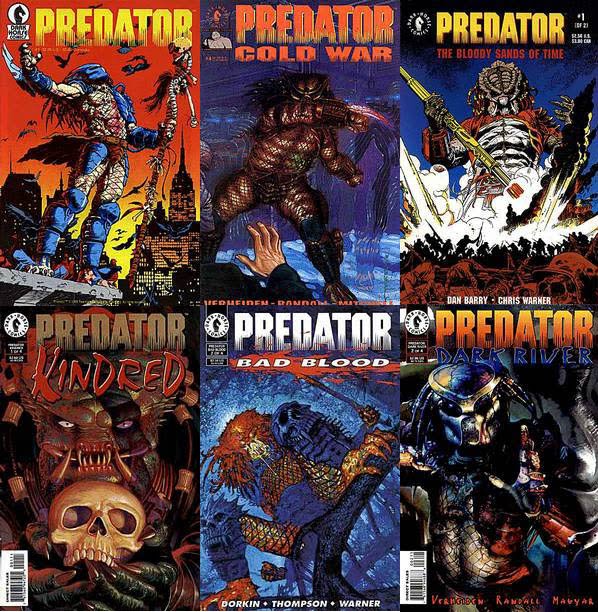 GALACTIC JUNK: PREDATOR, BATMAN VS PREDATOR, ALIENS VS PREDATOR COMICS ...