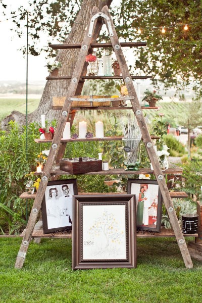 Restoration Rentals: Event Decor: Old Ladders