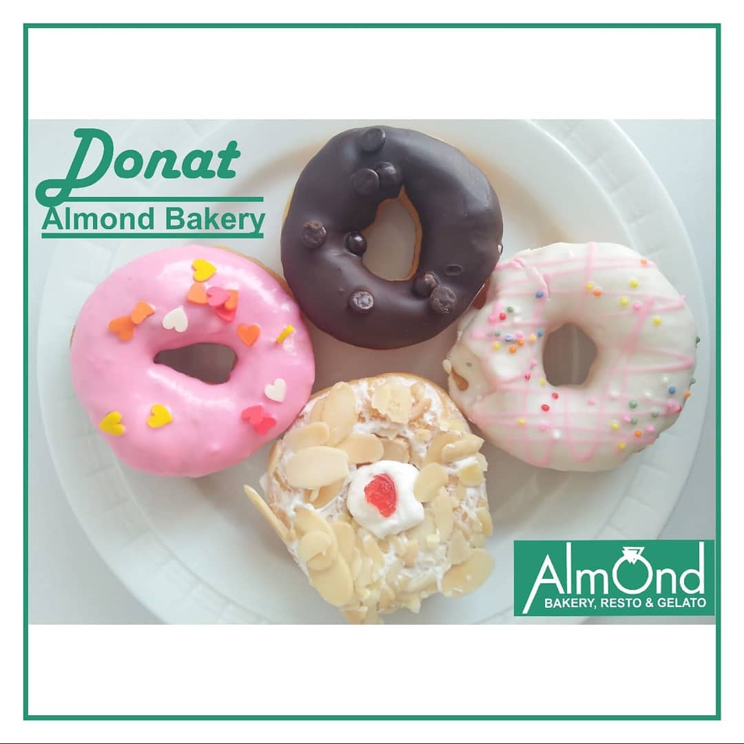 DONAT - ALMOND Bakery,Resto Cafe & Gelato Jl.Mayjend.Sutoyo 91 ...