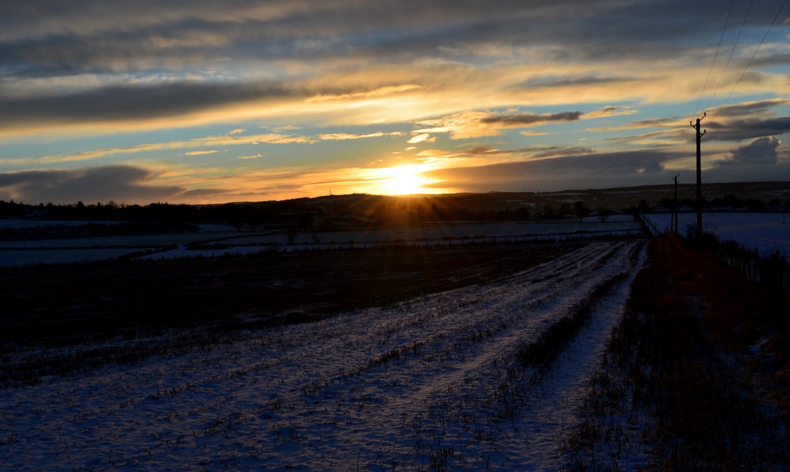 Tour Scotland: Tour Scotland Winter Photograph Video Setting Sun Perthshire