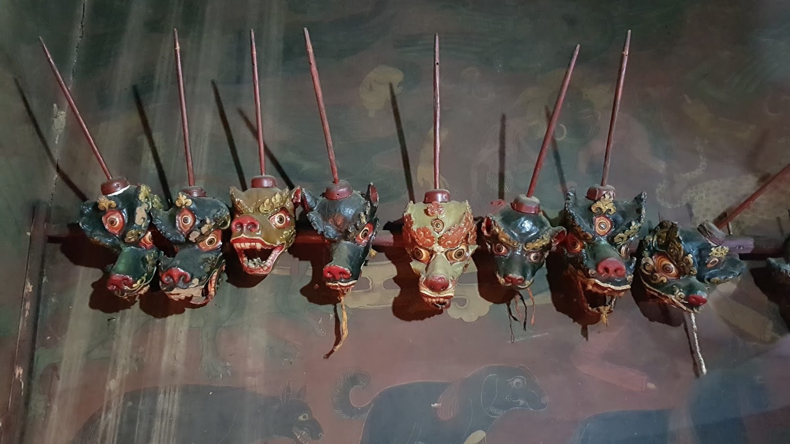 Nomadic Joe: Inside of Palkor Chode Monastery