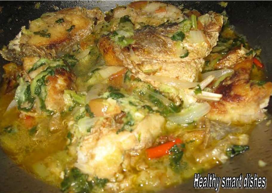 HEALTHY-SMART-DISHES: Spicy Fish Stew with Shredded Cabbage