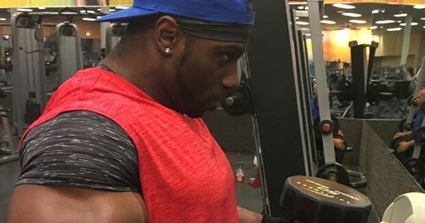 Bodybuilder Muscle Worship: Chris Hester Black Bodybuilder