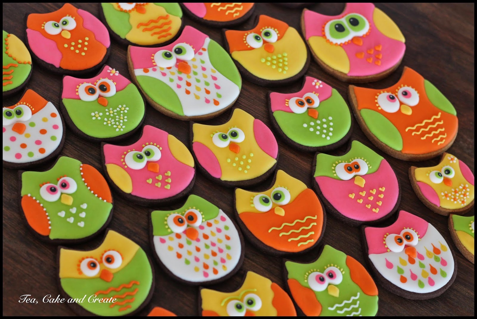 Tea, Cake & Create: Owl Cookies
