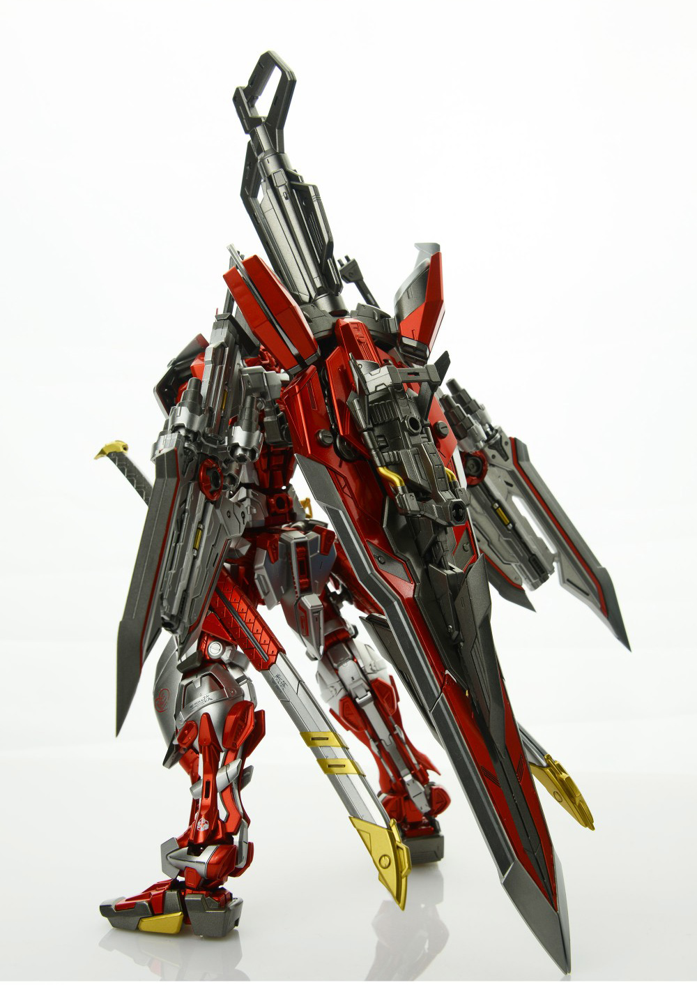 Custom Build: MG 1/100 Gundam Astray Red Frame Kai + Caletvwlch