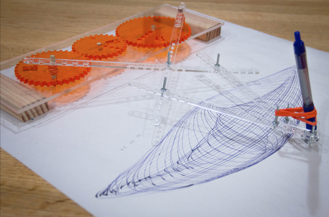 Design for Exploration 2014: Mechanics I and II: Hand-cranked Harmonograph and Spirograph