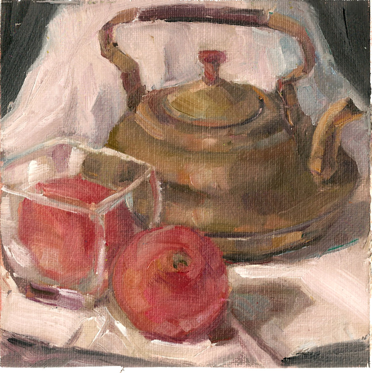 Alice Andreini's (almost) Daily Paintings: # 19: "Zorn for Tea"
