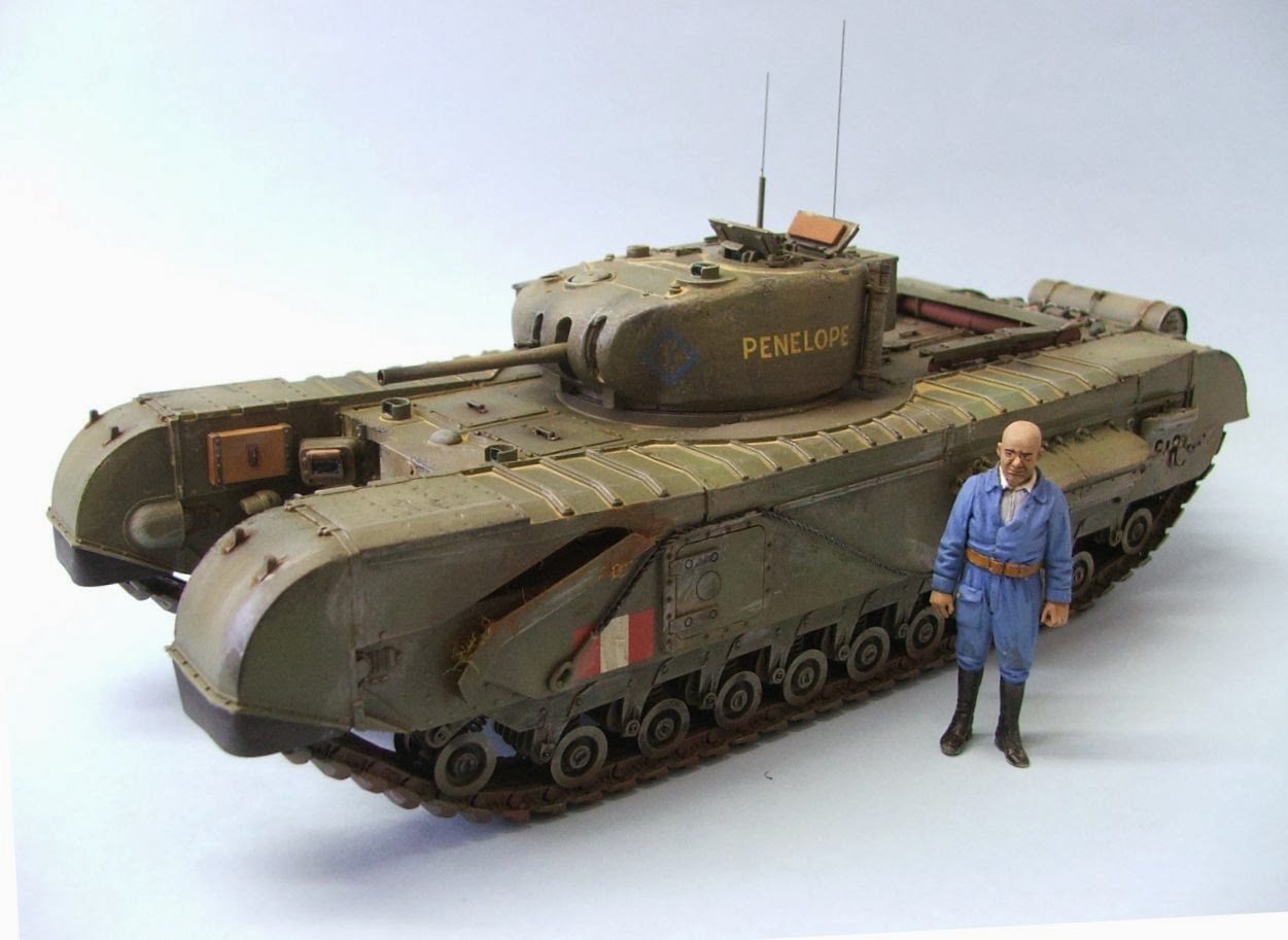 Panzerserra Bunker- Military Scale Models in 1/35 scale: Churchill Mk ...