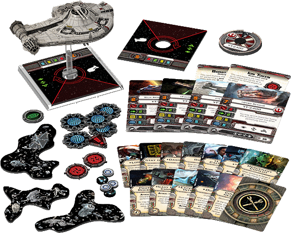 BLACK SIX RED SEVEN: FFG PREVIEWS THE YT-2400 FREIGHTER THIS WEEK!