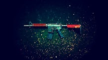 CS:GO, M4A4, Bullet Rain, Skin, 4K, 3840x2160, #18 Wallpaper PC Desktop