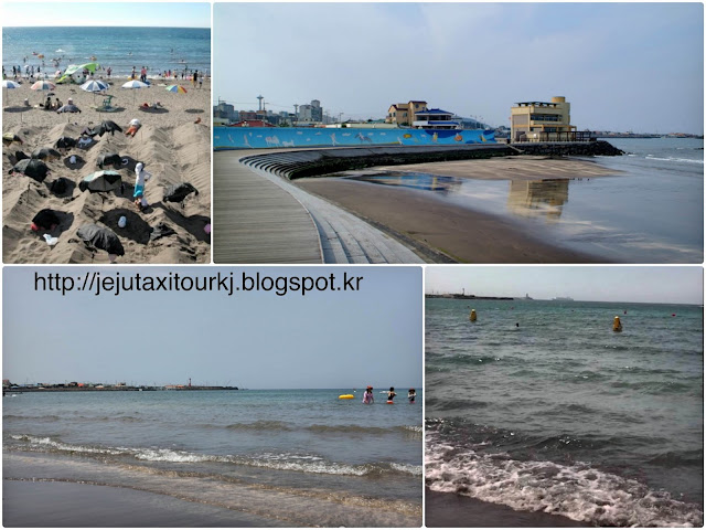 [ JEJU TAXI TOUR KJ ]: (East) Samyang Black Sand Beach 三阳黑沙海边 삼양 검은모래해변