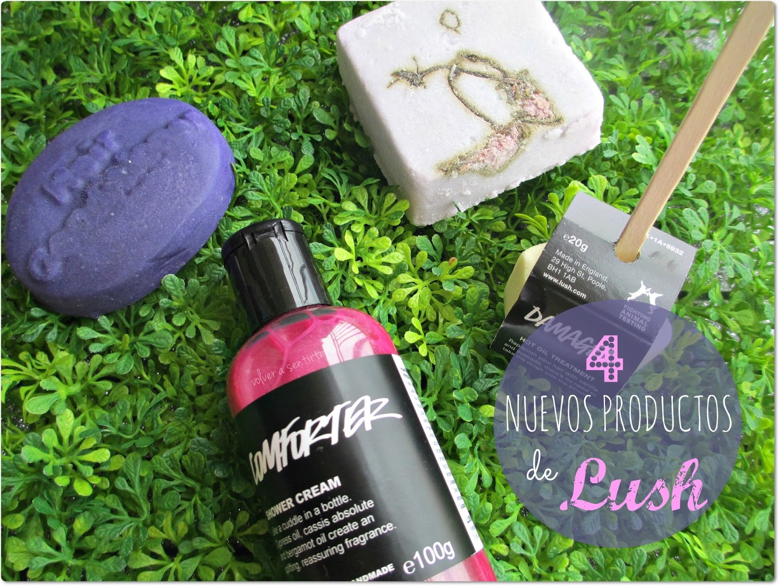 Volver a Sentirte to Wapa - Blog de belleza: 4 Nuevos Productos de LUSH