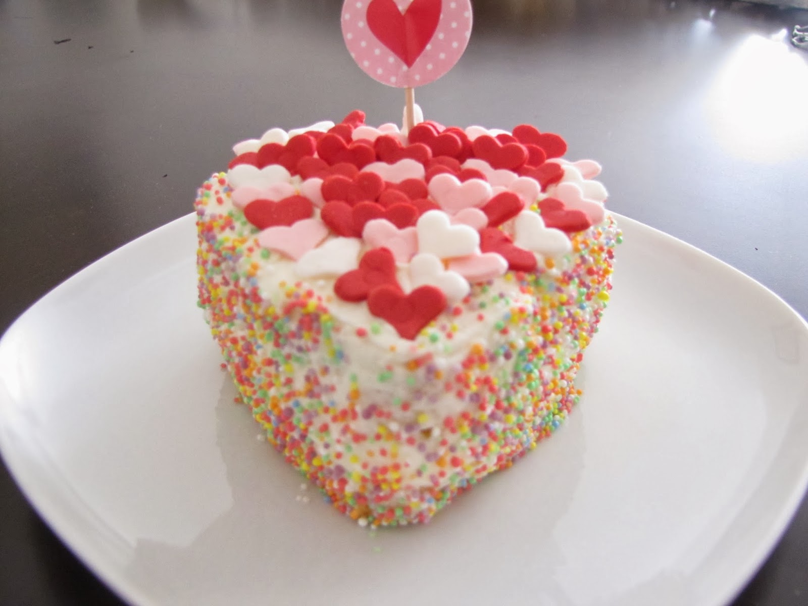 İŞİN ASLI ...: Kalpli pasta :)