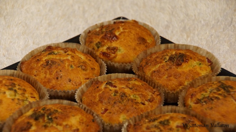 Viljattoman Vallaton: Suolaiset muffinssit gluteenittomina