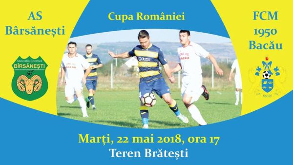 Program Sferturi de Finala Cupa Romaniei, faza pe judetul Bacau ...